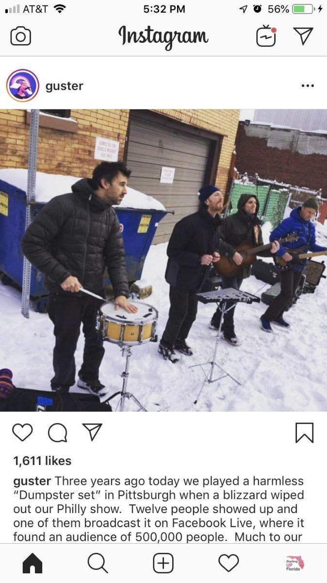 Guster shows how to do social media